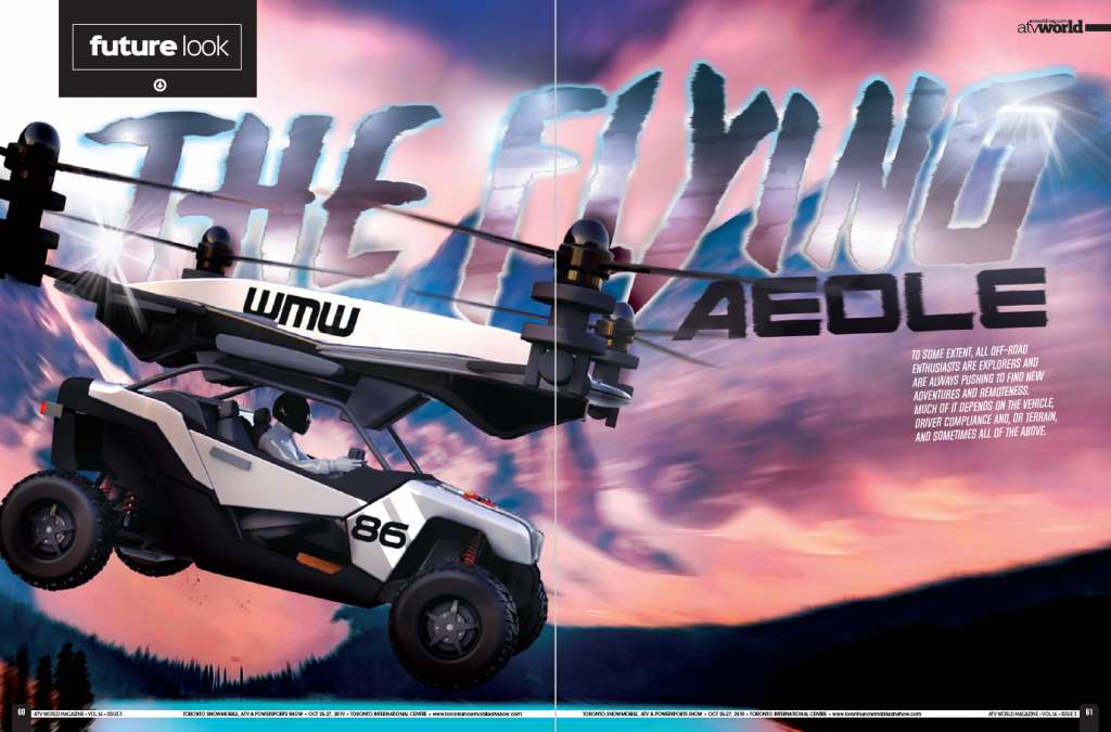 INTO THE FUTURE – THE FLYING AEOLE | ATV World Magazine - North America's Best ATVing Magazine